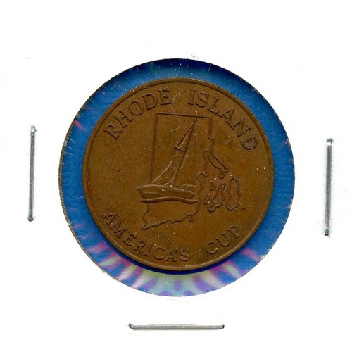 Rhode Island America's Cup - Little Rhody State 1" inch Token Vintage ...