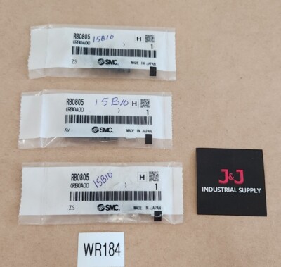 *NEW SURPLUS* LOT OF 3 SMC RB0805 Shock Absorber RB Series + Warranty ...