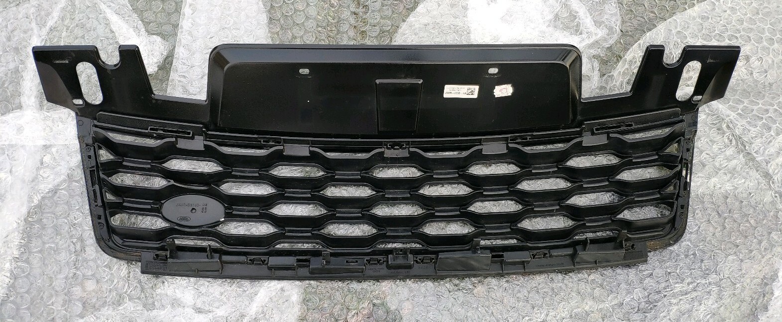 Land RANGE ROVER SPORT L494 SVR FRONT GRILL CARBON FIBRE BLACK GENUINE ...