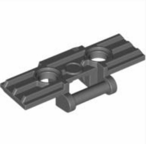 4566742 LEGO Track Element 5x1 5 (88323) Dark Stone Grey () for sale ...