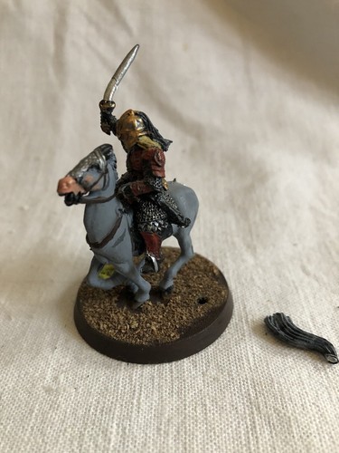 Warhammer GW Game Worshop Middle Earth, LOTR. Rohan rider soldier ...