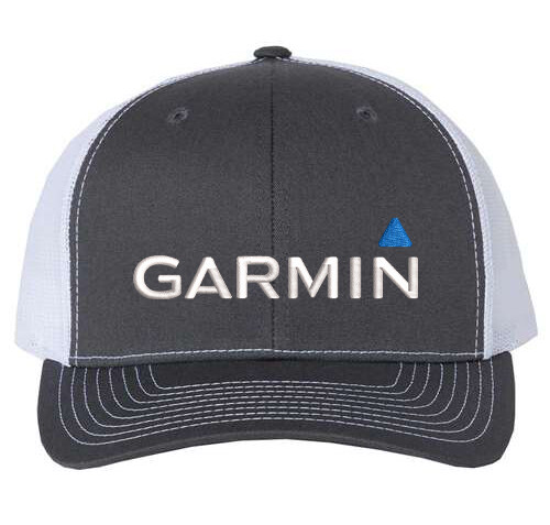 Garmin Fishing Embroidered Richardson 112 Mesh Snapback Trucker Hat | eBay