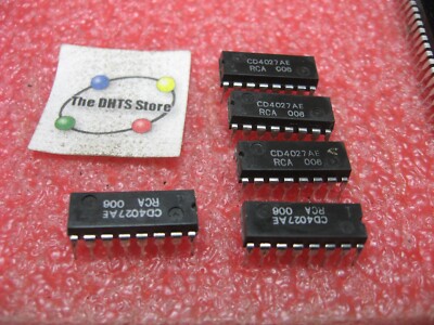 CD4027AE RCA CMOS Dual JK Flip-Flop IC 4027 - NOS Qty 5 | eBay