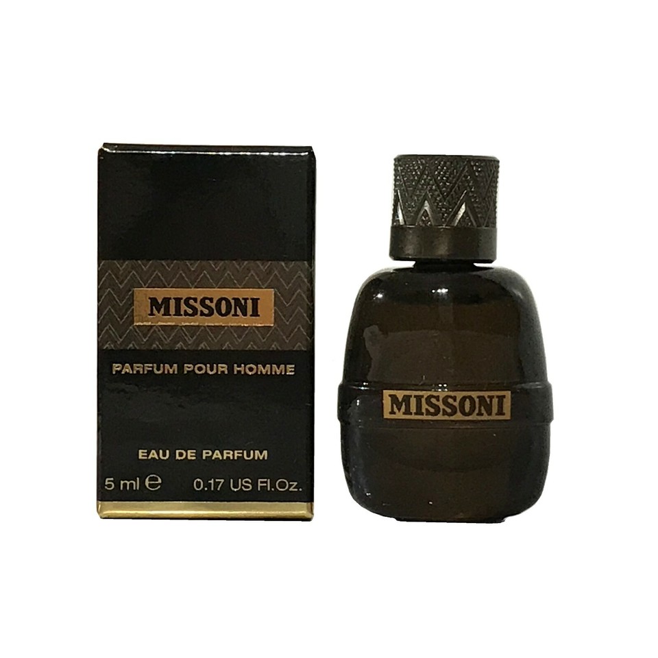 Men Aftershave Miniature Mini Missoni 5ml EDP & DSQUARED² Wood 5ml EDT ...