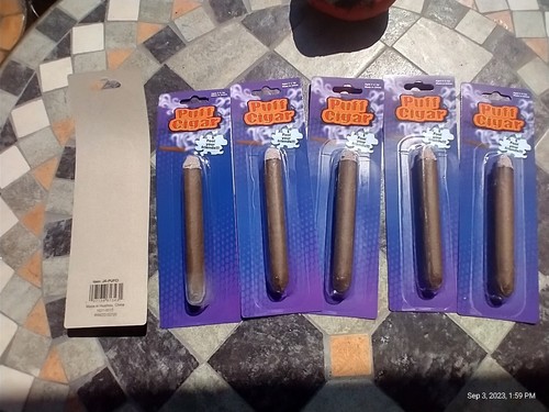 FAKE CIGAR SO REAL YOU'LL FOOL EVERYONE GAG GIFT FUN TOY 6 pieces ...