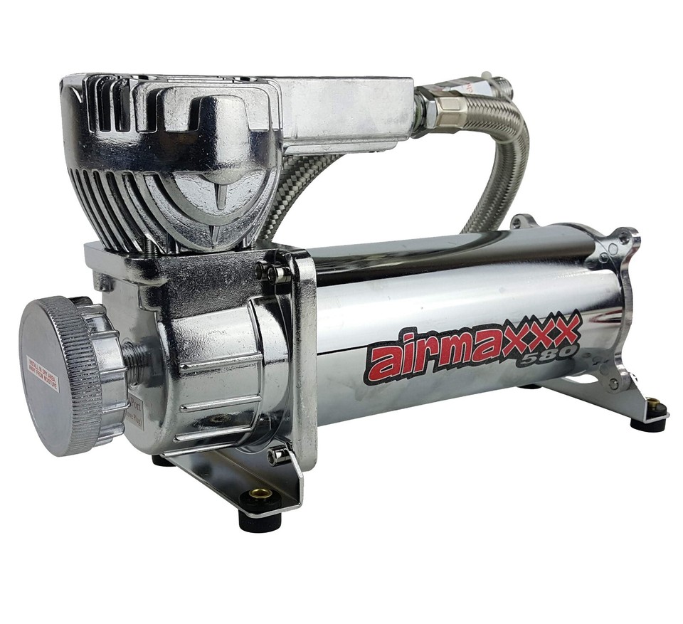 Chrome 580 Air Compressor For Bag Suspension | 180 psi | Off Pressure ...