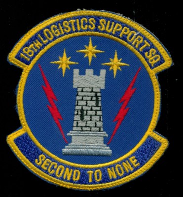 USAF 18th Logistics Support Squadron Patch T&B | eBay