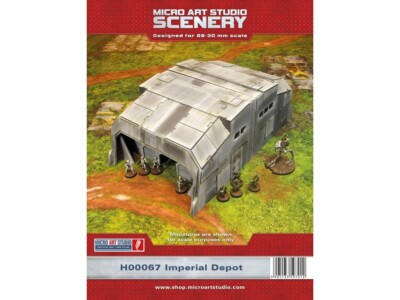 Micro art studio scenery - H00067 SWL Imperial depot - 28-30 mm scale ...
