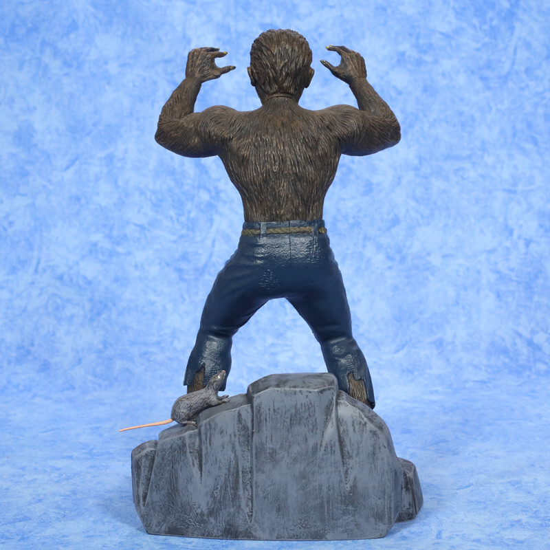 1962 Aurora WOLFMAN Model Kit PRO BUILT UP Wolf Man GREAT! | eBay