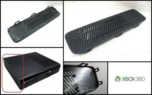 Original Microsoft XBOX 360E Black Vent Cover X865395 | eBay