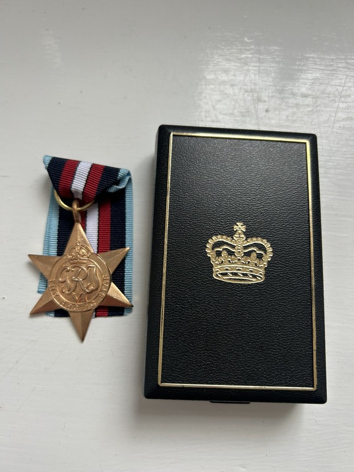 WW2 ARCTIC STAR MEDAL IN OFFICIAL M.O.D. MEDAL BOX (Read listing for ...