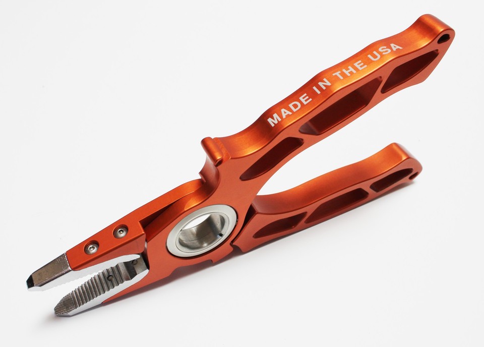 Simms Orange Fly Fishing Guide Pliers New Without Tags Low Starting ...