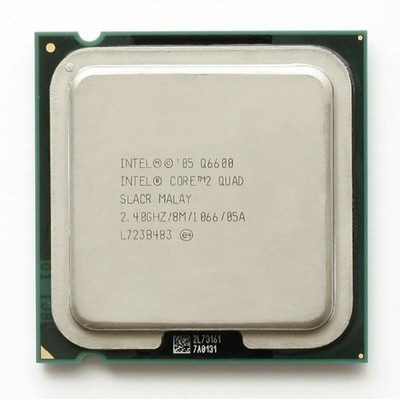Intel Core 2 Quad Q6600 CPU SLACR 2.4GHz 8MB 1066MHz Socket 775 ...