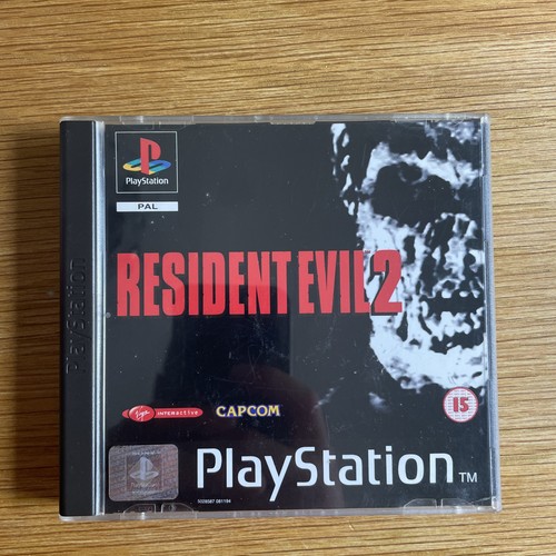Resident Evil 2 Playstation 1 Game Black Label 2-Disc UK PAL Complete ...