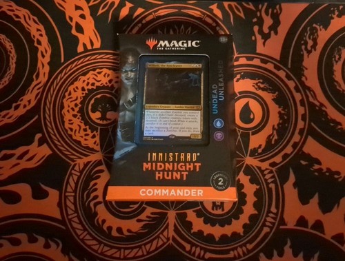 MTG - Innistrad: Midnight Hunt - Commander Deck: Undead Unleashed *New ...