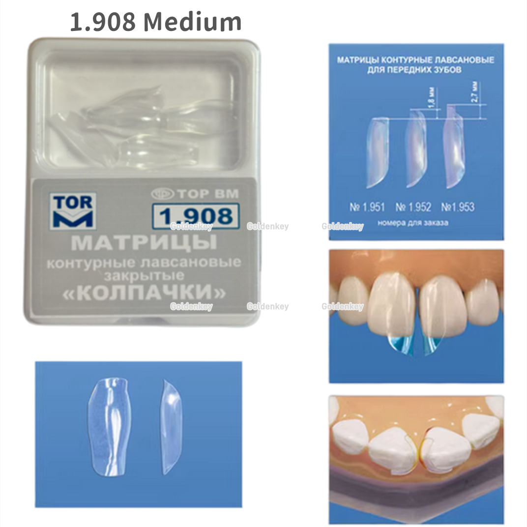 Matrix Pro Dental Bow Anterior Matrices, Transparent Matrix Bands ...
