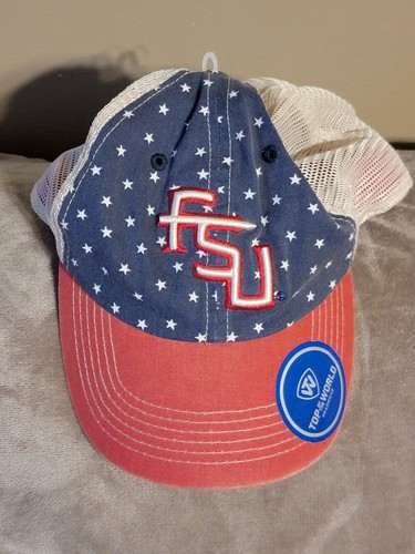 FSU On Top Of The World Stars And Stripes Baseball Cap NWT | eBay