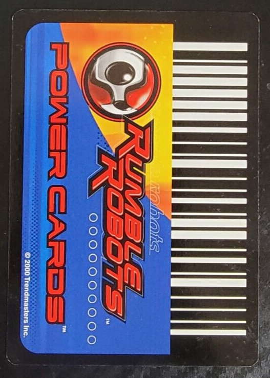 Rumble Robots - Power Cards - Upgrade 4 - Me-Fisto | eBay