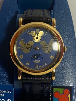 RARE LORUS 1980’S MICKEY MOUSE MOON PHASE | eBay