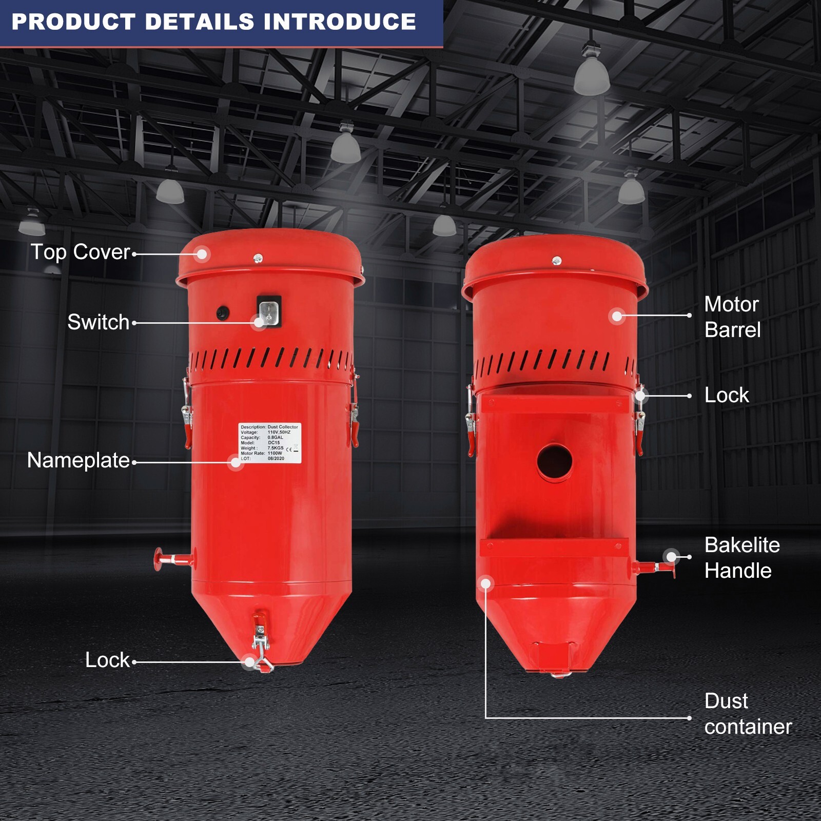 Dust Collection Reclaim System for Bench Top Blast Cabinets Or Other ...