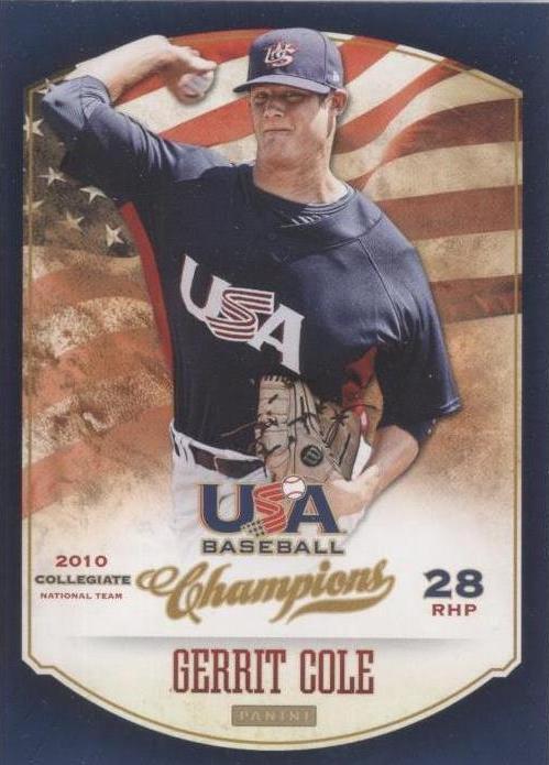 2013 Panini USA Baseball Champions - Gerrit Cole #106 (RC) for sale ...