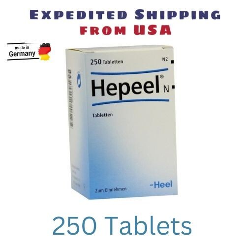 HEEL Hepeel Liver & Hepatic Dysfunction Support – 250 Tablets – Ships ...