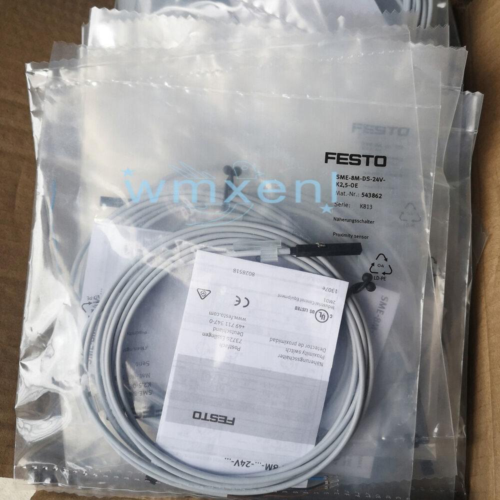 Festo SME-8M-DS-24V-K-2.5-OE 543862 Proximity Switch New One Free ...