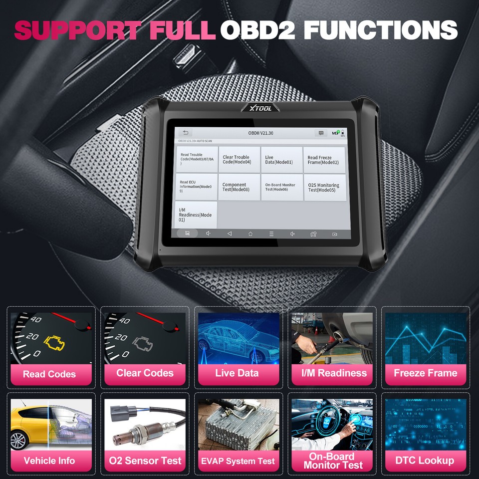 2025 NEWEST XTOOL D7W Automotive Full Diagnostic Scan Tool ...