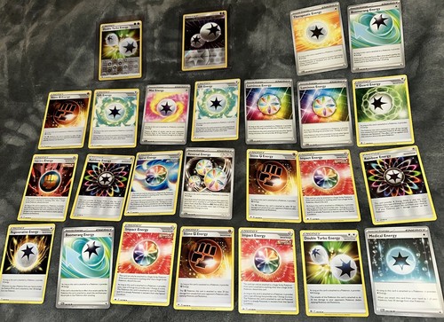 Double Turbo/Colorless Energy Cards Lot Uncommon RARE HOLO Cards ...