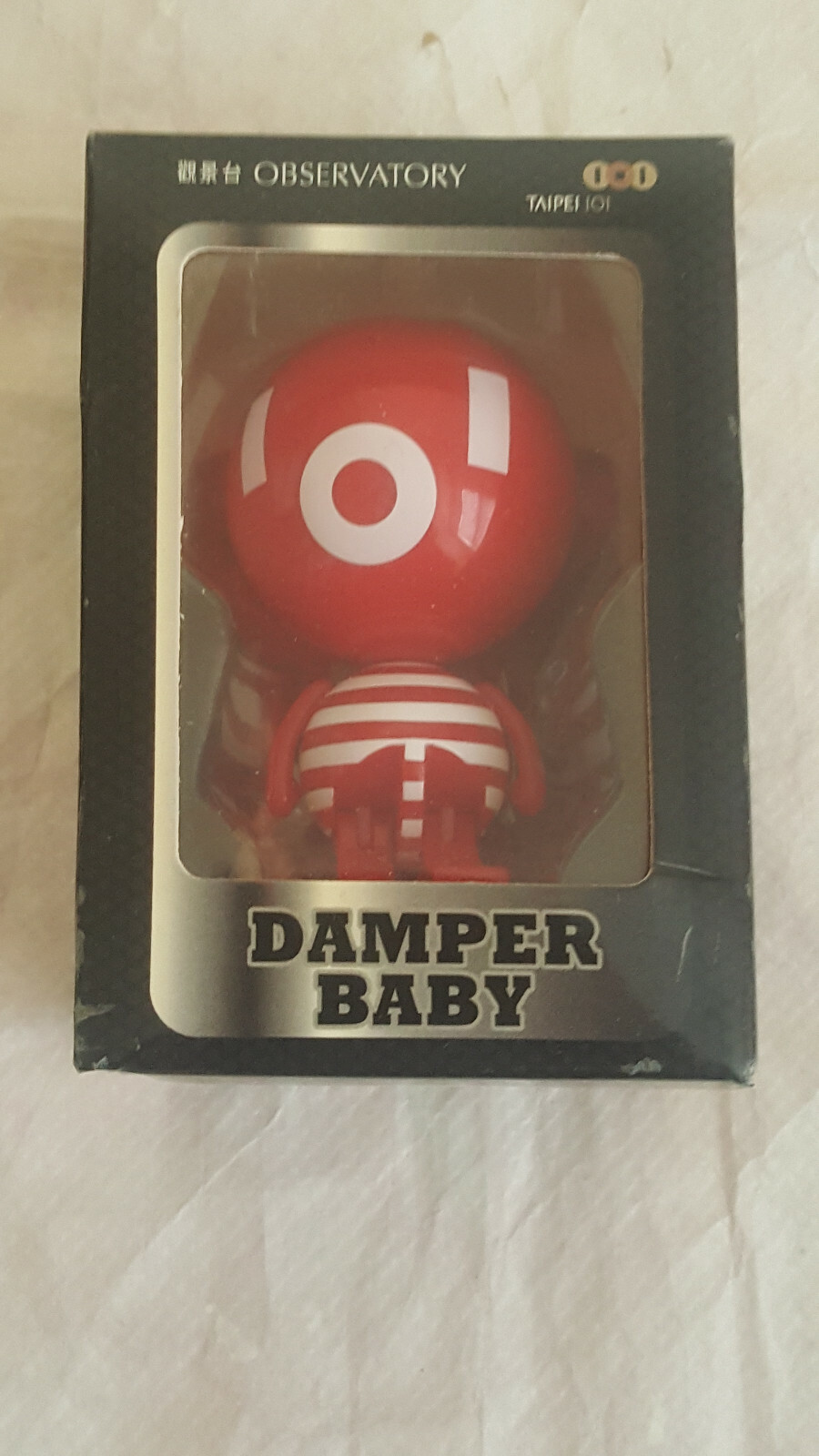Damper Baby Taipei 101 Lucky Red Taiwan Miniature Figure Observatory | eBay