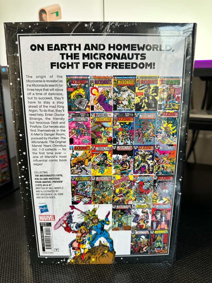 Micronauts The Original Marvel Years Omnibus Volume 2 Hardcover NEW ...