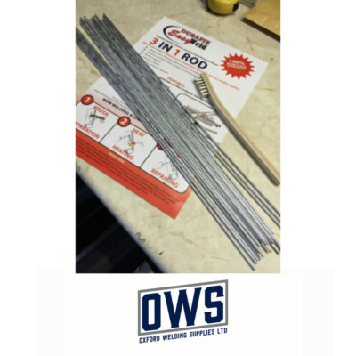 20 x Aluminium Welding Brazing + Soldering Low Temp Durafix Easyweld ...