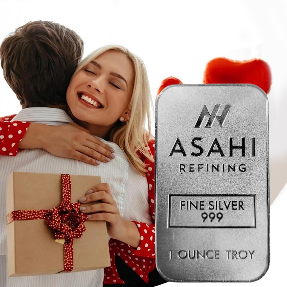 lot of 2 1 Oz Asahi Silver Bar .999 Fine Silver | eBay UK