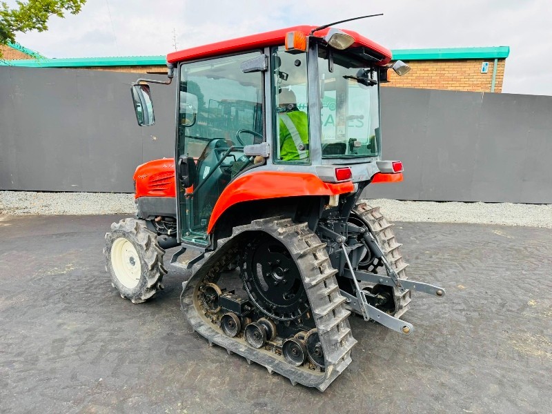 KUBOTA KT255 HALF TRACK TRACTOR*C/W REAR LINKAGE & PTO*514 HOURS*VIDEO ...