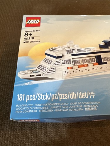 LEGO Promotional: MSC Cruises Cruise Ship (40318) Limited Edition New ...