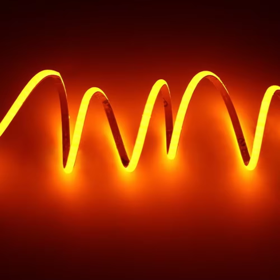 Flexible LED Strip Light 3mm 5mm 8mm Orange Red Amber 12V/24V 1700K ...