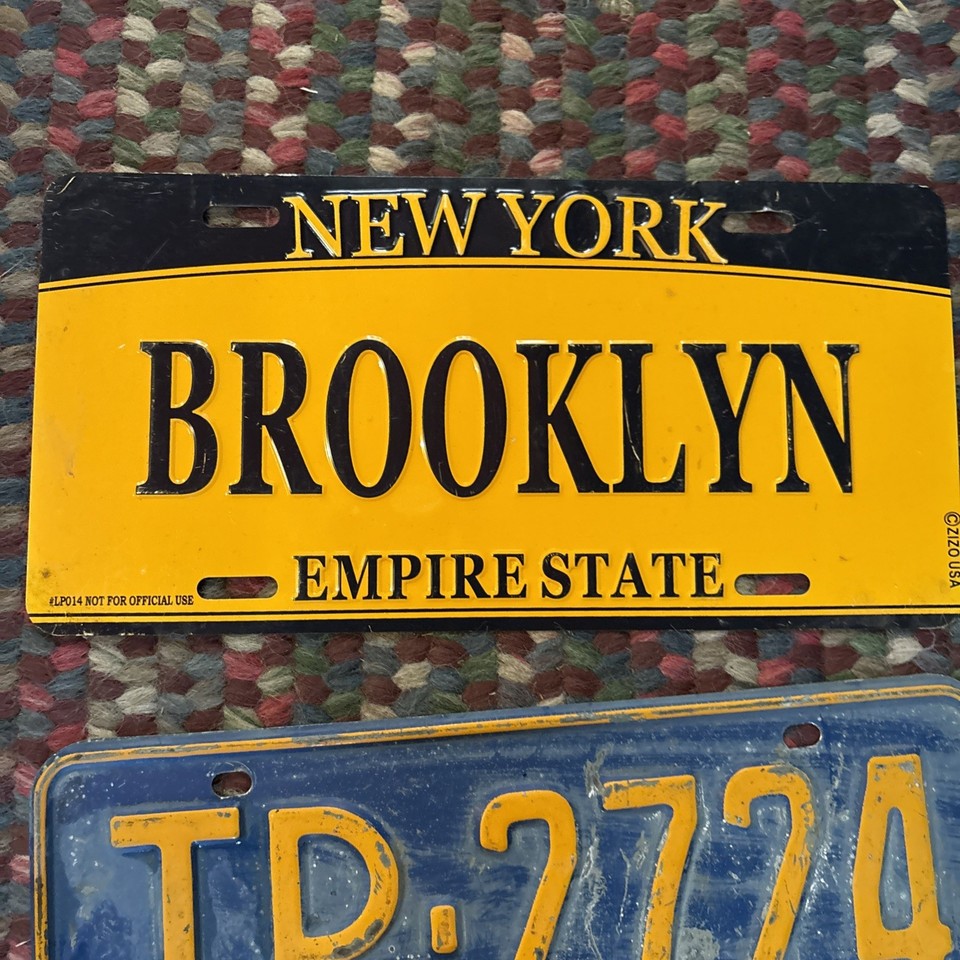 Two New York License Plates | eBay