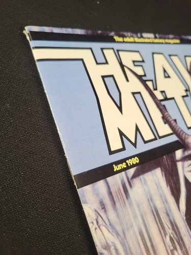 Heavy Metal Magazine June 1980 H.R. Giger Bernie Wrightson Capt Sternn ...