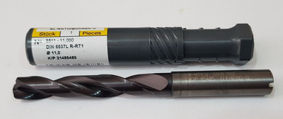 1pc VHM CARBIDE DRILL GUHRING DIN6537L R-RT1 D11.0mm Ø11.0 5xD 5511 nano-Firex | eBay