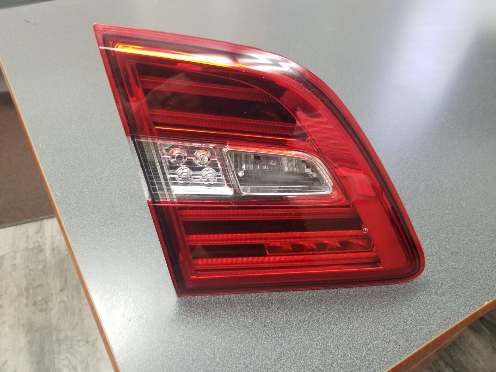 🥇13-15 MERCEDES W166 REAR LEFT INNER TRUNK LID TAIL LIGHT LAMP ...