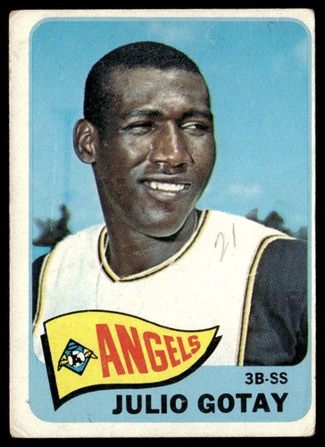 1965 Topps #552 Julio Gotay Baseball Los Angeles Angels | eBay