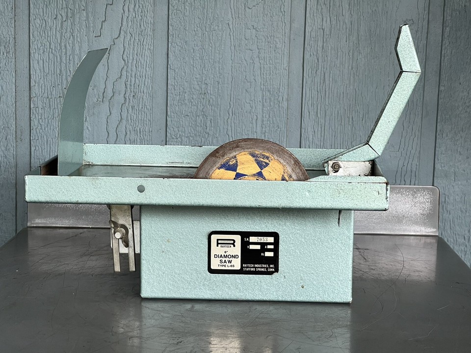 RAYTECH LAPIDARY 6” SAW Type L-6S | eBay