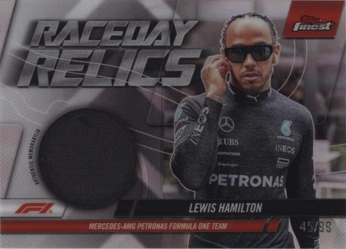2024 Topps Finest Formula 1 - Raceday Relics Lewis Hamilton #RDR-HAM ...