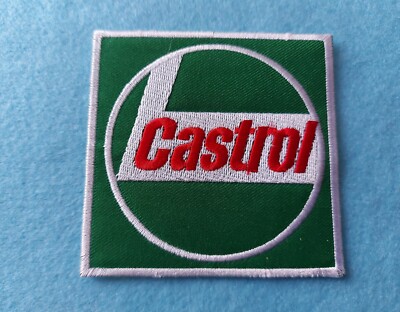 Castrol Patch (g) Motorsport Overalls Sew / Iron on Badge (Large ...