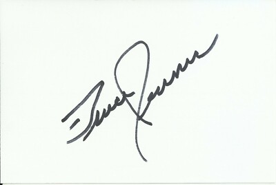 Bruce Jenner - Olympic Gold Medal Winner Autograph Signed Index Card | eBay