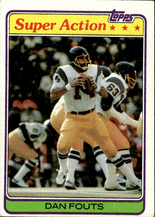 Dan Fouts 1981 Topps #153 San Diego Chargers | eBay