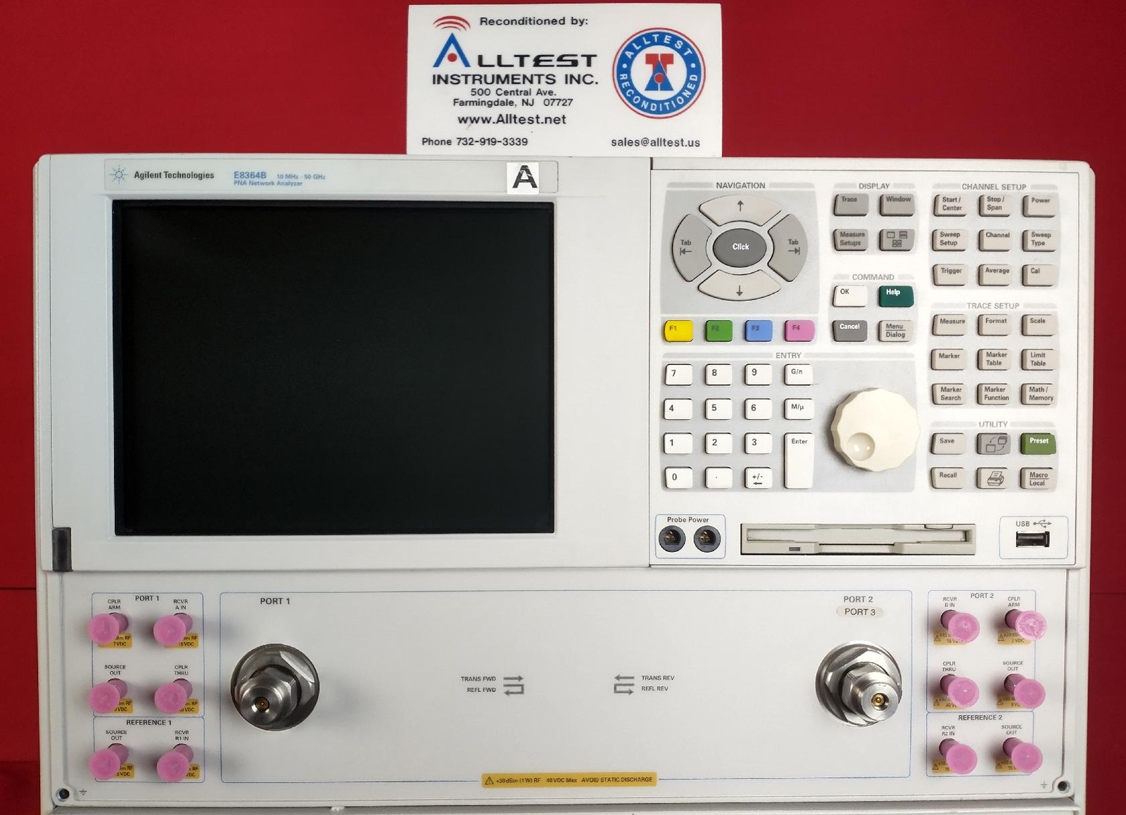 Agilent E8364B PNA Vector Network Analyzer, 10 MHz to 50 GHz | eBay