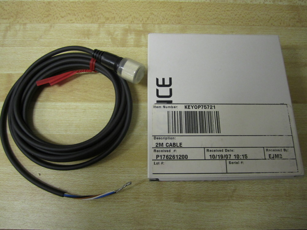 Keyence OP-75721 4PIN Female Connector 0P-75721 | eBay