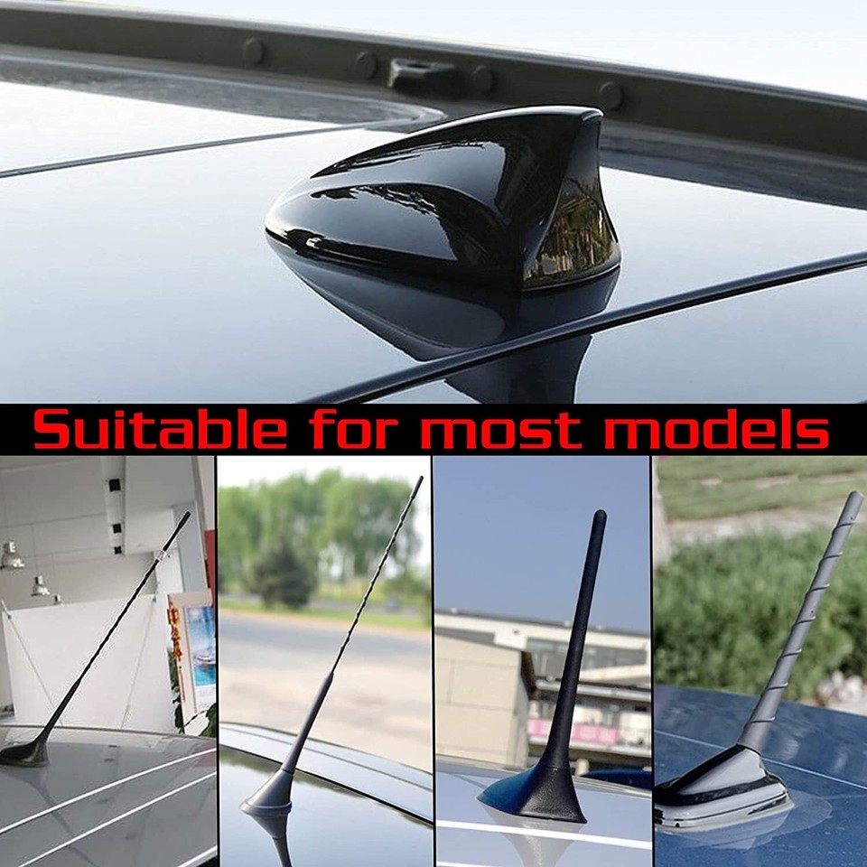 Car AM/FM Signal Shark Fins Roof Radio Aerial Antenna Cover For Hyundai ...