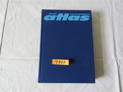 Haack geographischer Atlas DDR Haack Gotha 1980 Weltatlas Weltkarte ...